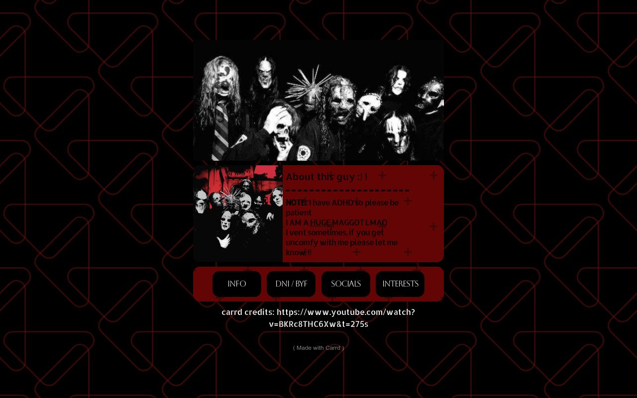 i love slipknot